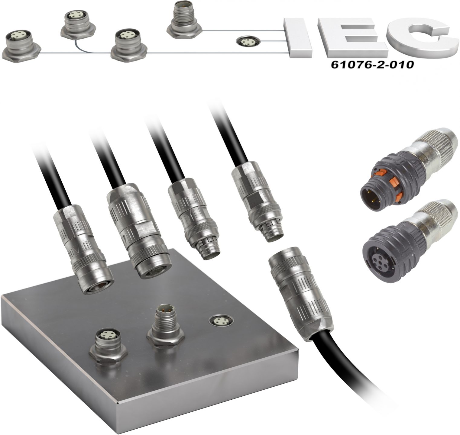 Connecteurs M12 à verrouillage push-pull - Mesures.com